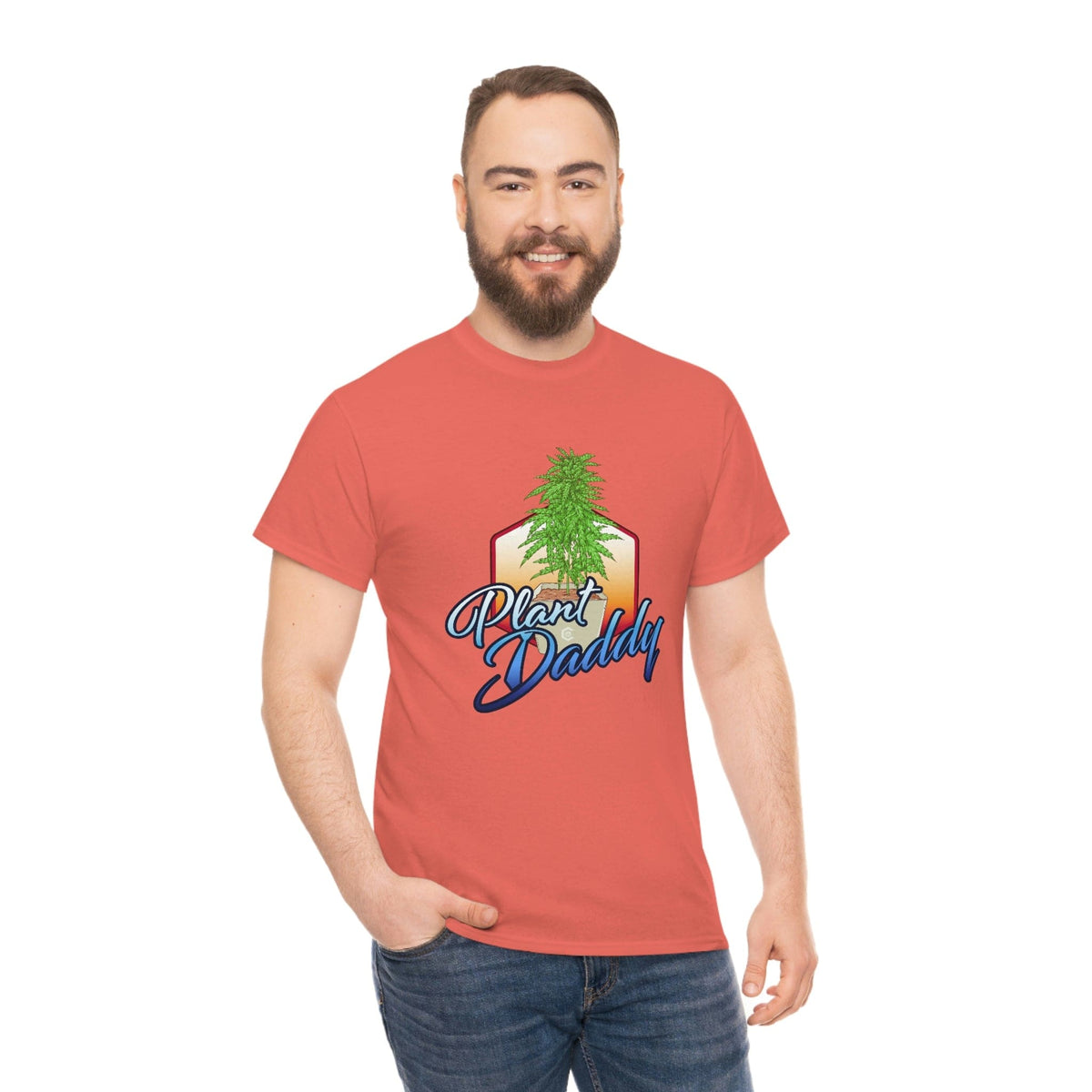 Plant Daddy Cannabis Plant T-Shirt - Monster Gardens